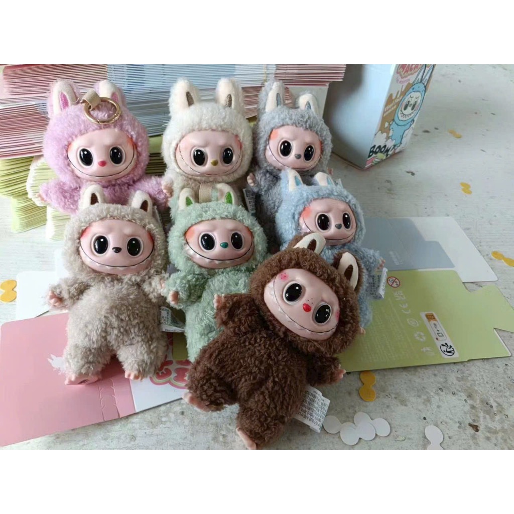 The Monsters LABUBU Macarons, POPMART LABUBU Mokoko V1 doll | Shopee ...