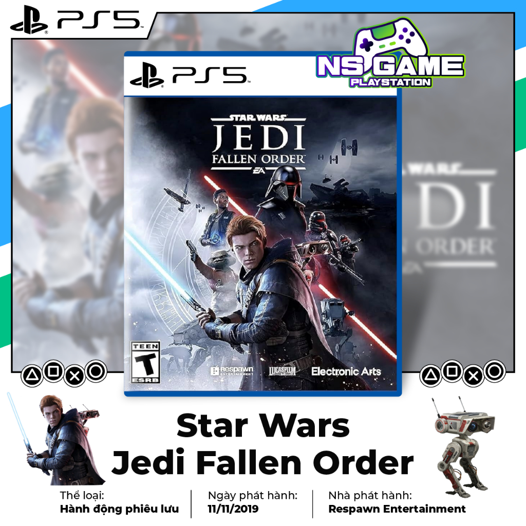 Ps5 Game Disc: Star Wars Jedi Fallen | Shopee Philippines