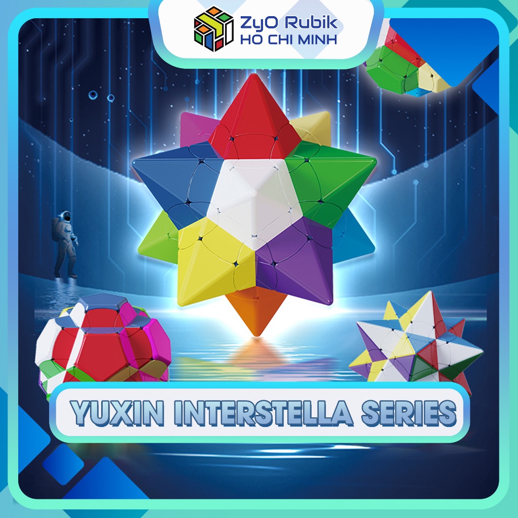 Rubik Variant YuXin Interstellar Series Magaminx 4 Versions ...