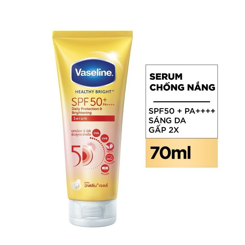 Vaseline Whitening Body Sunscreen Serum (new model) | Shopee Philippines