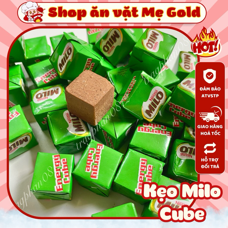 [Retail] Milo Cube Thai Cocoa Nestle Candy, Milo Energy Cube Candy (2 ...