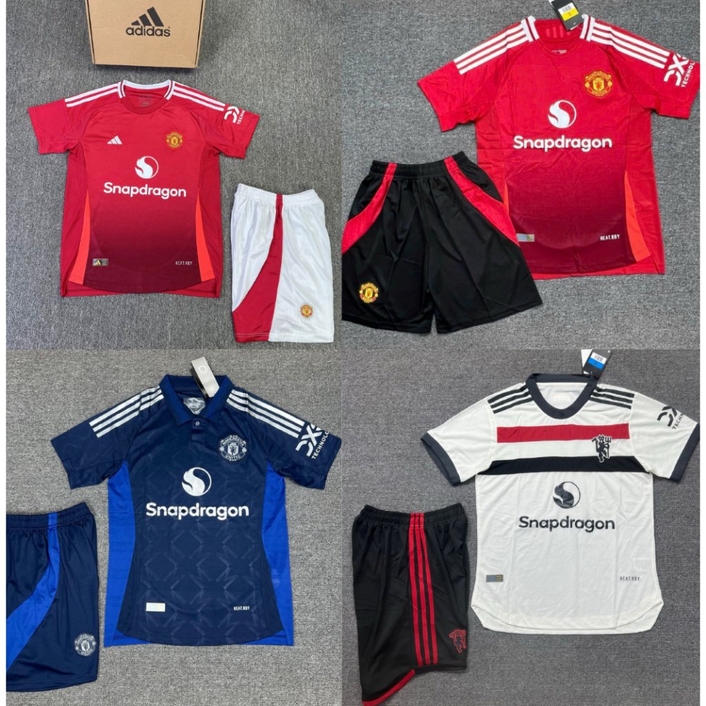 Latest MU football shirt with all models for the 2024/25 season King ...