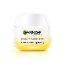 Garnier Sleeping Mask Yogurt Essence Night Brightening 50ml | Shopee ...