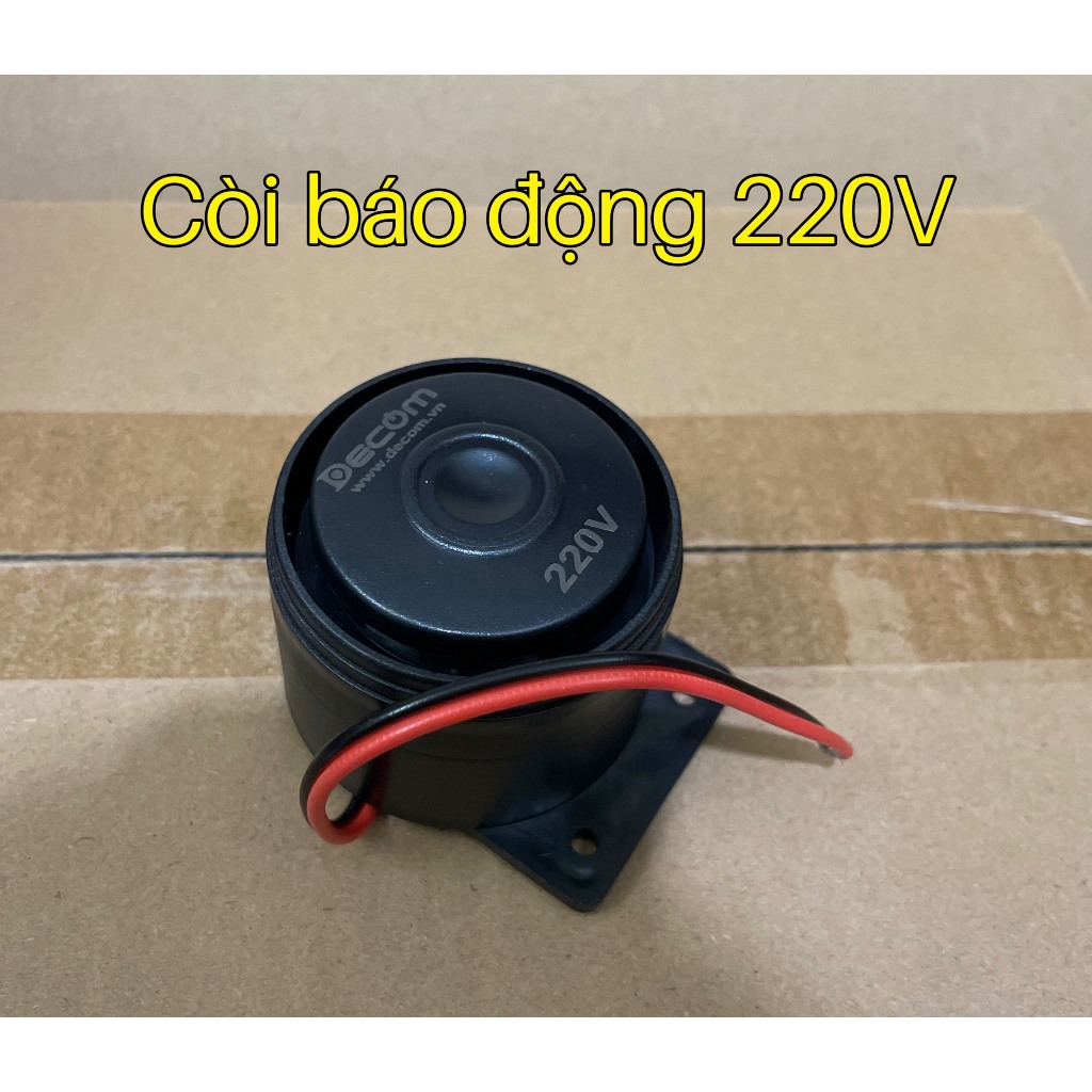 Alarm siren uses 220V electricity, volume 103dB, Integrated for use ...