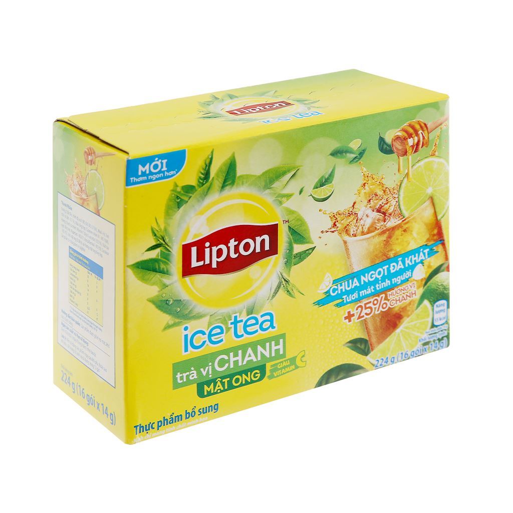 Lipton Ice Tea lemon honey box 224g (16 packs x 14g) | Shopee Philippines