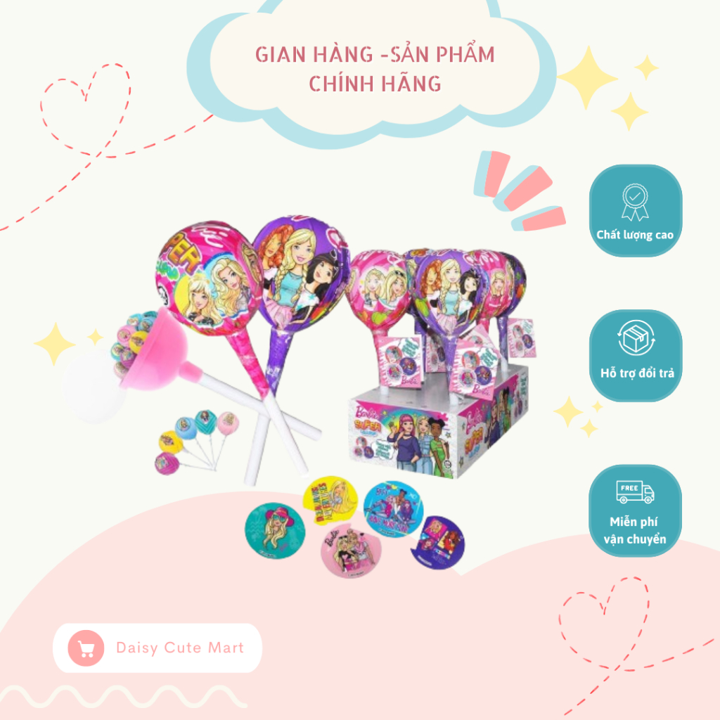 Giant Barbie Lollipops - Giant Toy Candy | Shopee Philippines