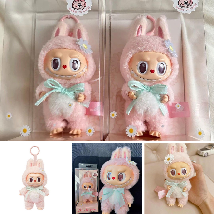 Labubu Mokoko Model - Labubu Monster - Keychain - Pretty | Shopee ...