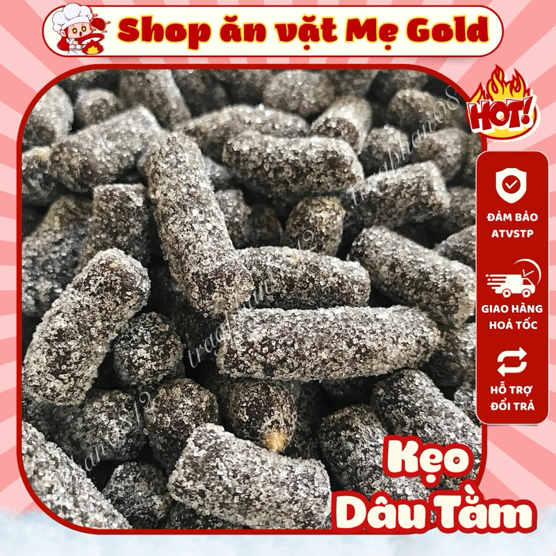 Sweet and sour mulberry apricot, Da Lat mulberry candy (500g) | Shopee ...