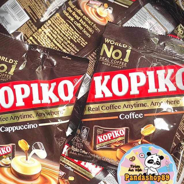 Kopiko candy, coffee candy of all flavors, Kopiko Coffeeshot lozenges ...