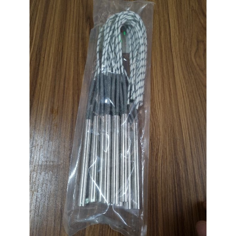 Thermistor, 1-head resistor, mold drying resistor. Used in plastic ...