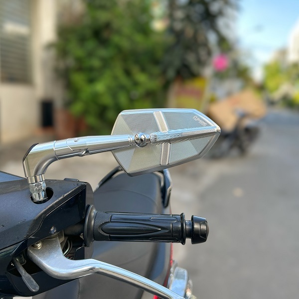 [Left Mirror] Leaf Style H2C Mirror for Vespa Honda and Other Models ...