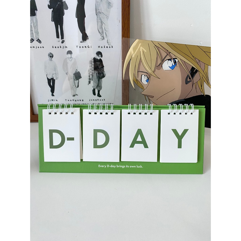 Daiso HAN D-DAY DESK CALENDAR | Shopee Philippines