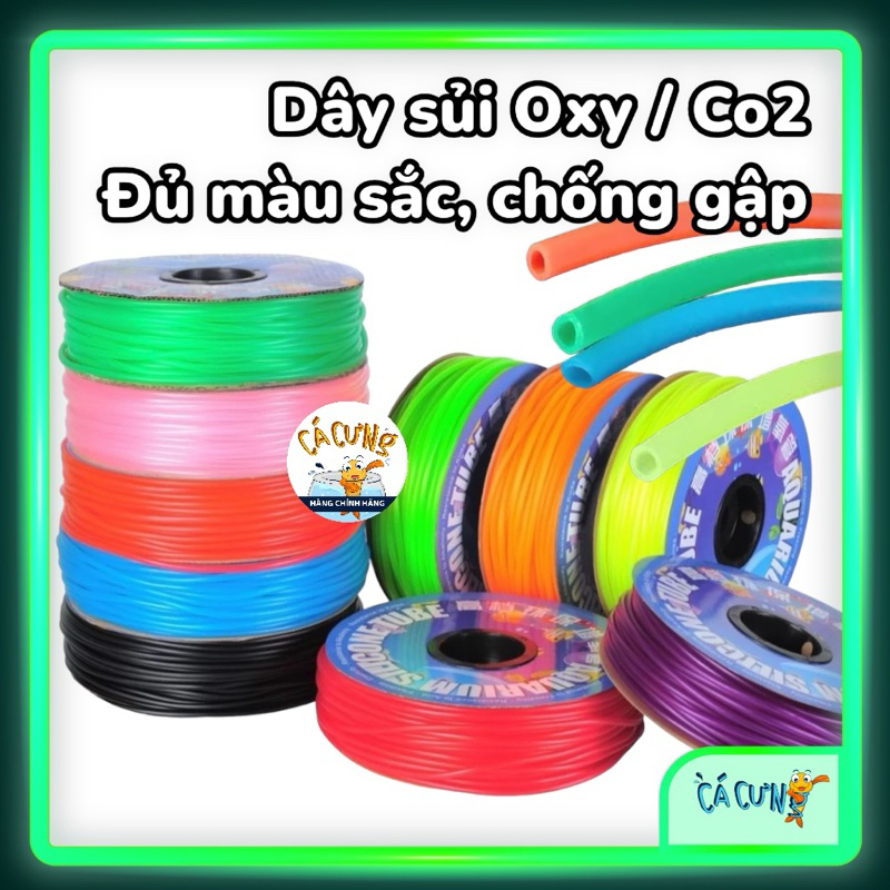 OXY Oxygen Effervescent Wire, Multi-Color Anti-Folding Soft Silicone ...