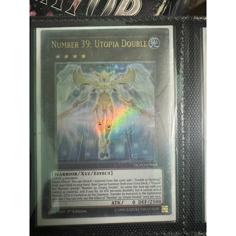 Yugioh: number 39: utopia double | Shopee Philippines