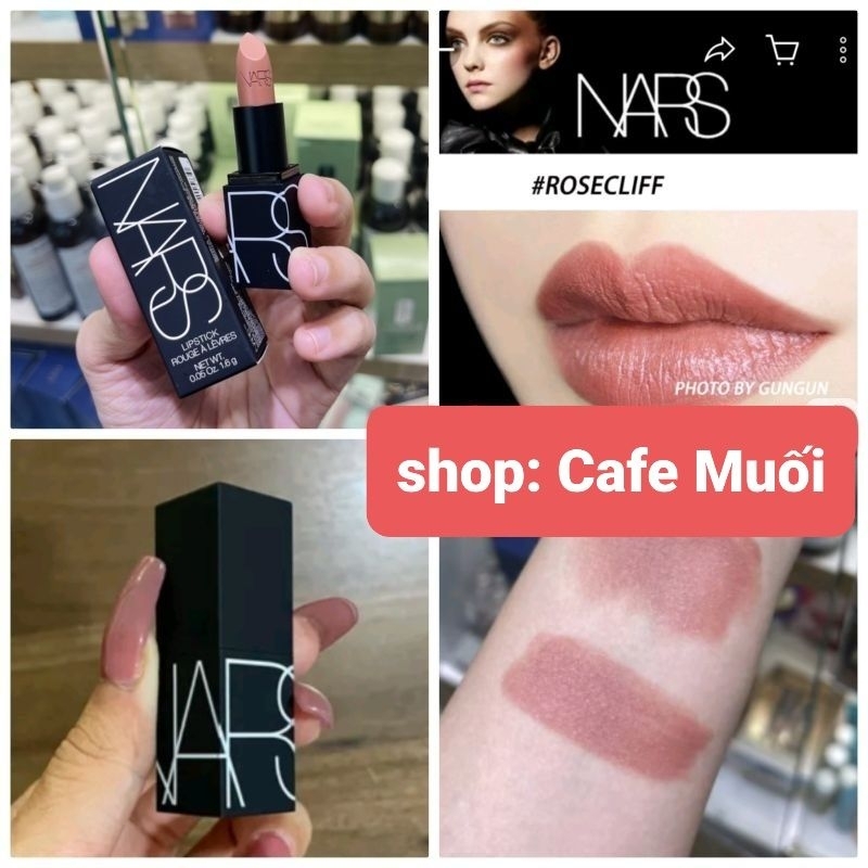 Nars LIPSTICK LIPSTICK COLOR ROSECLIFF (Satin Finish) mini version 1.6g ...