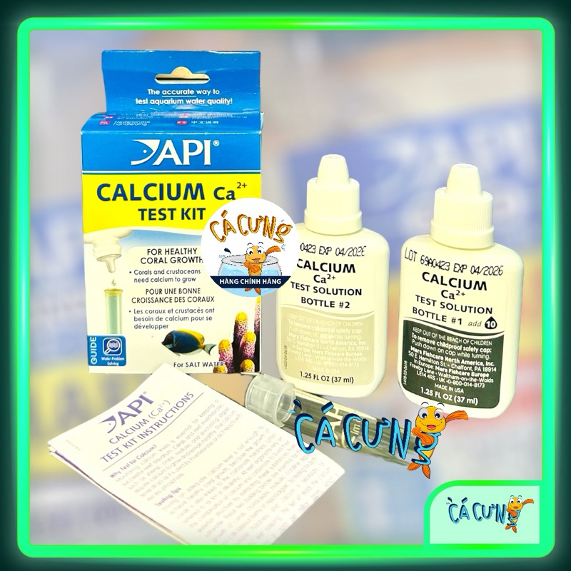 Api - Calcium (Ca2+) Test Kit | Calcium Test Set Calcium Content ...