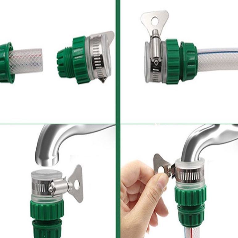 Quick connector for faucet with goat neck, internal thread 21, 27 ...