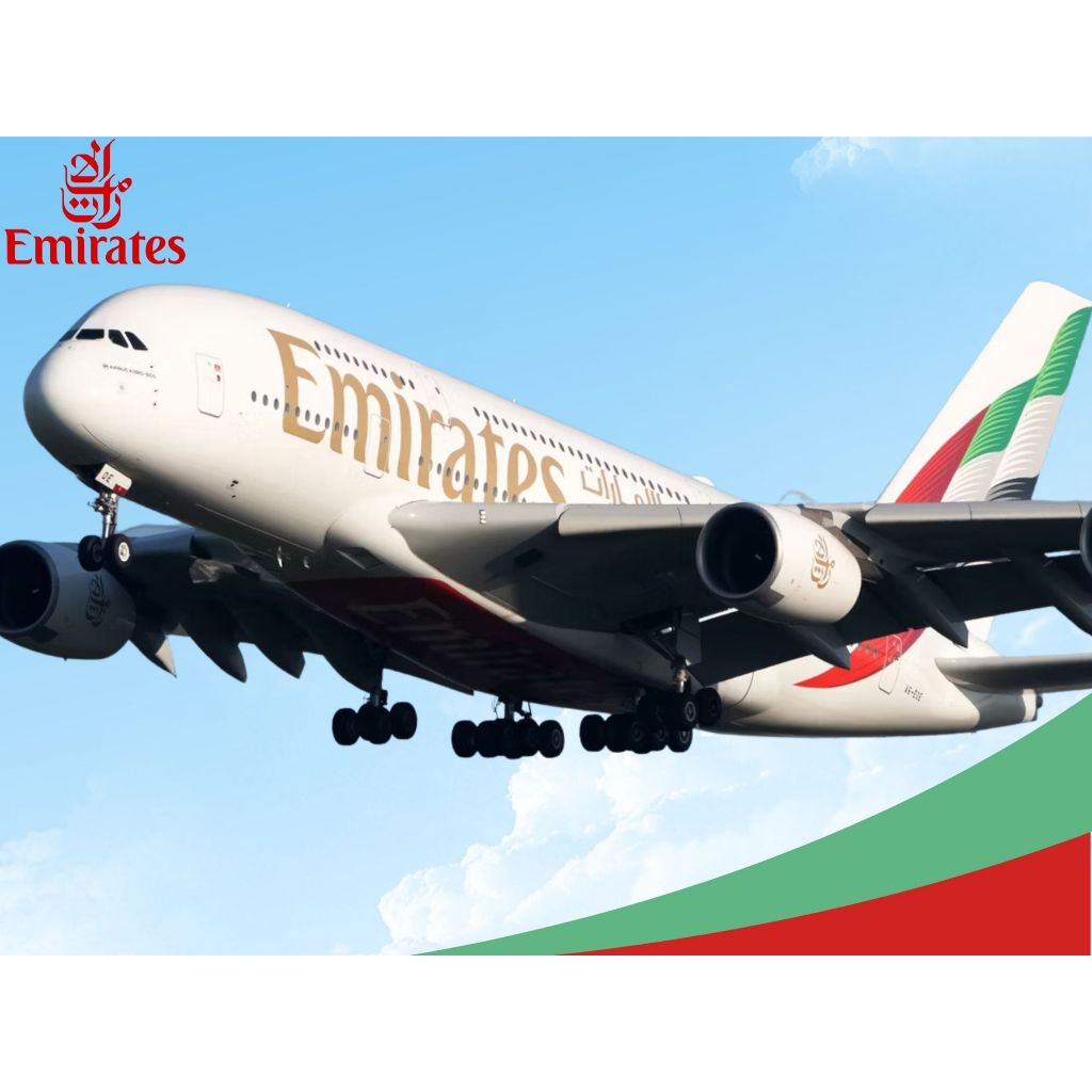 AIRBUS A380-800 EMIRATES Commercial Airplane Paper Model | Shopee ...
