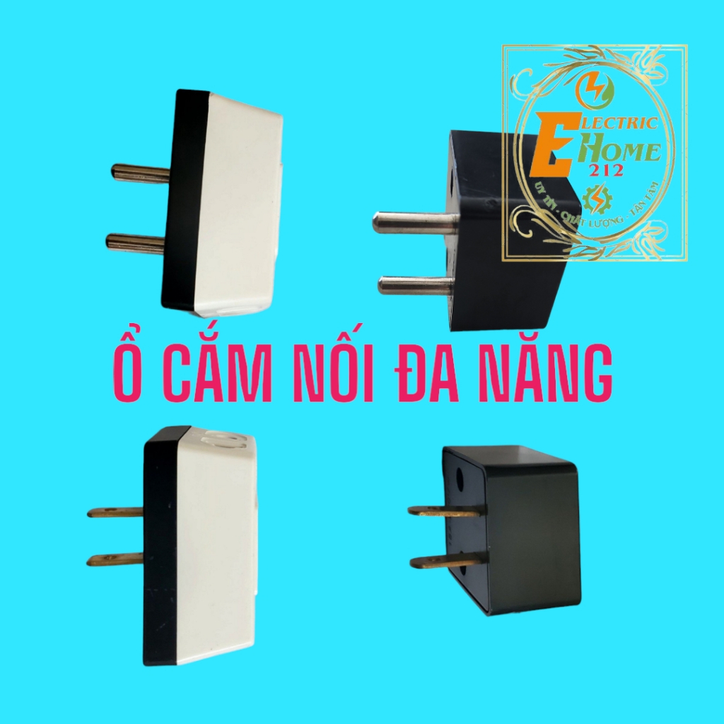 Lioa multi-purpose connector plug - 3-pin to 2-pin conversion plug - 3 ...