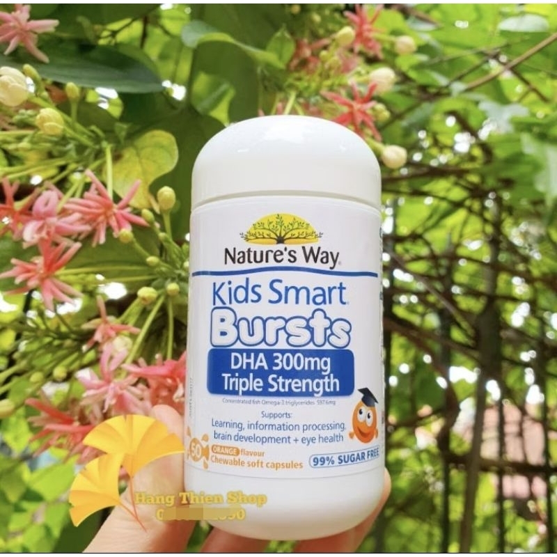 (Australian Bill)nature's way Kids Smart DHA 300mg Triple Strength ...