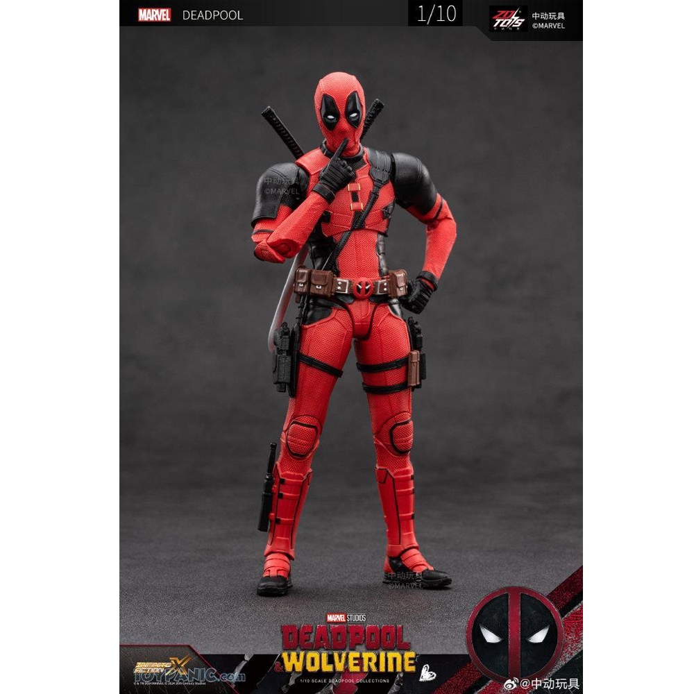 (Coming Soon) Genuine Deadpool and Wolverine model ZD Toys 1/10 scale ...
