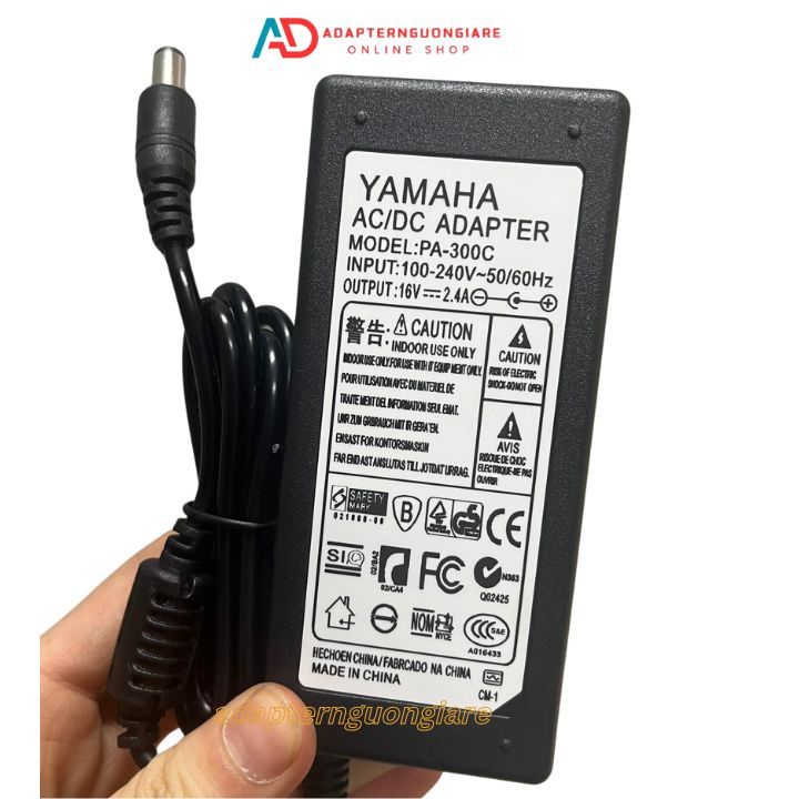 Genuine Yamaha PSR-SX600 SX600 16v guitar power cord set | Shopee ...