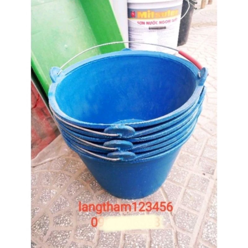 Plastic bucket for carrying mortar in construction | Shopee Philippines
