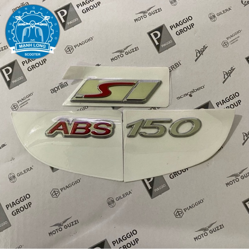 Vespa sprint, Primavera S 150 ABS front trunk lid sticker (genuine ...