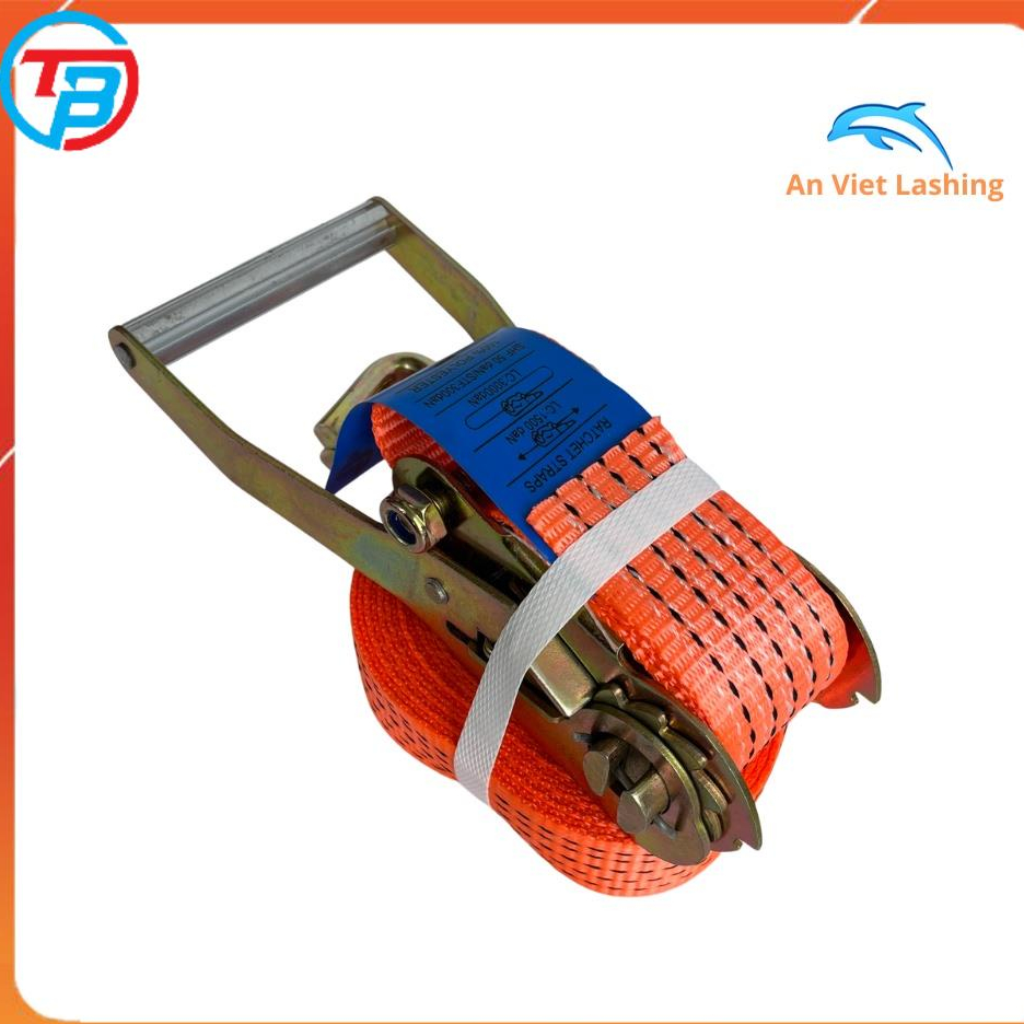 50mm cargo lashing set with load capacity of 3 tons (3 4 5 6 8 10 12 15 ...