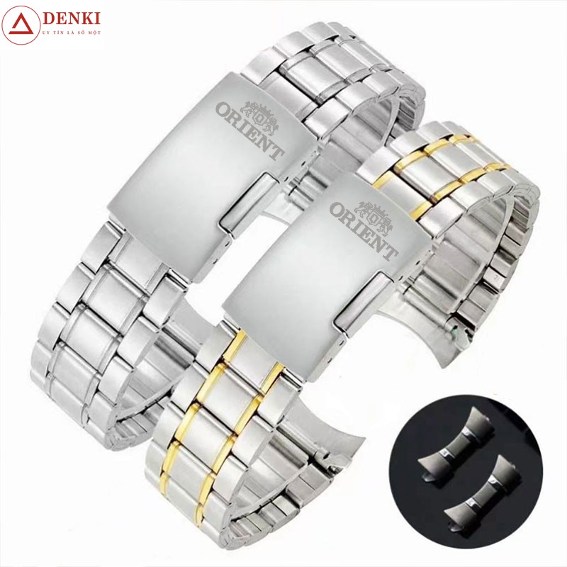 Orient stainless steel watch strap with box lock size 18mm,20mm,22mm ...