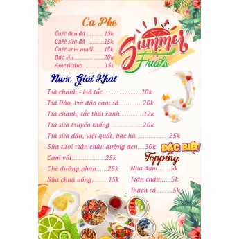 Coffee Shop Menu, Milk Tea Shop Menu Size A4 - A3, Custom Design ...