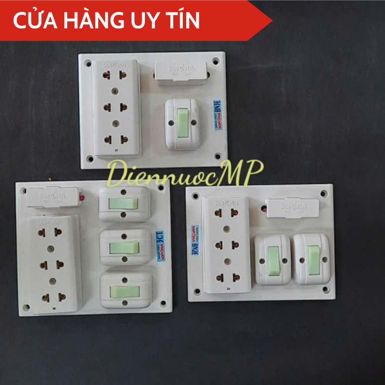 Electrical panel with built-in switch, socket, fuse 10A-220V Sopoka ...
