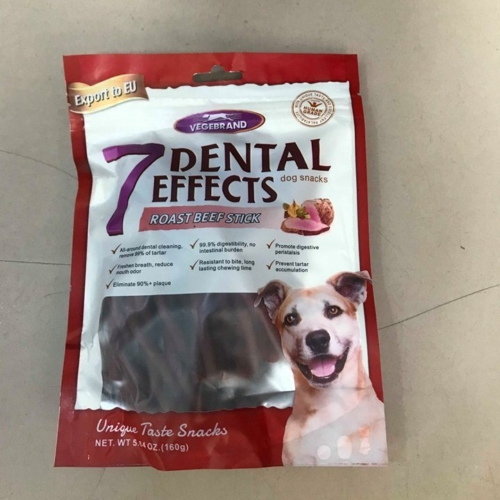 Dog treats, dental 7 teeth-cleaning bones | Shopee Philippines