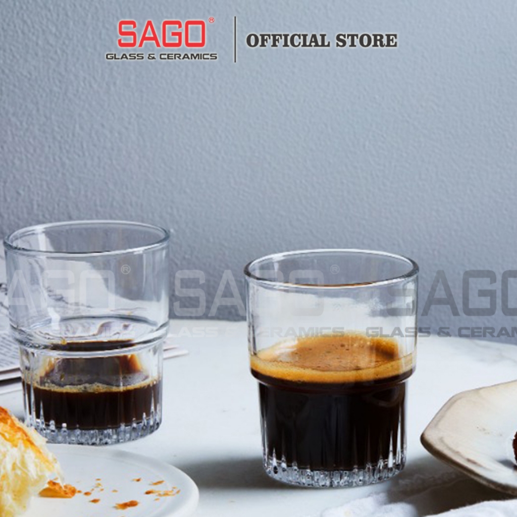 Empilable Slotted Bottom Glass 202ml | High Quality Glass Cup, Imported ...