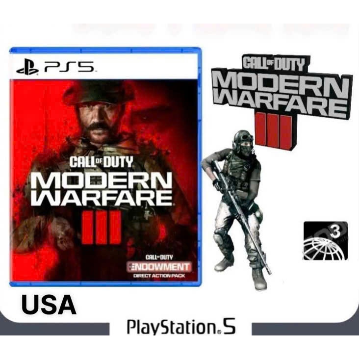 Call of Duty Ps5 Game Disc: Modern Warfare III Us System | Shopee ...
