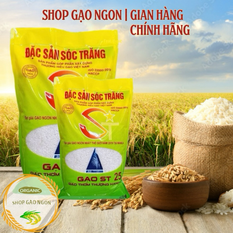 Soc TRANG SOFT FRAGRANT ST25 RICE 5 Kg (2-layer wrap) | Shopee Philippines