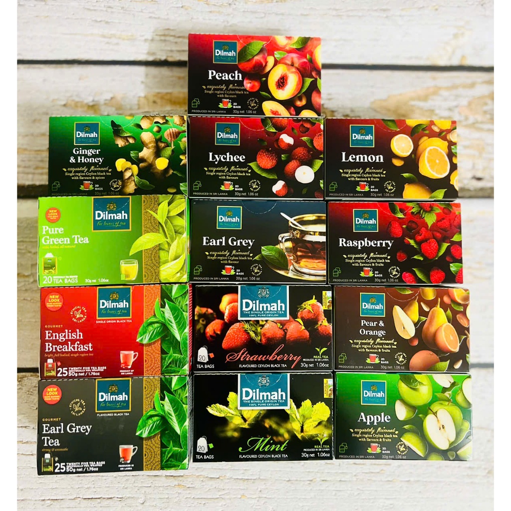 Dilmah Tea Bags in Many Flavors | Shopee Philippines