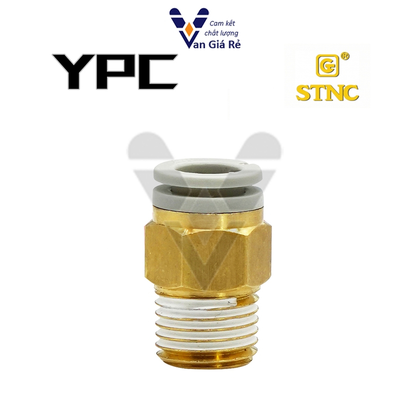 Ypc STNC Steam Pipe Compressed Air Hose External Thread Connector, PC ...