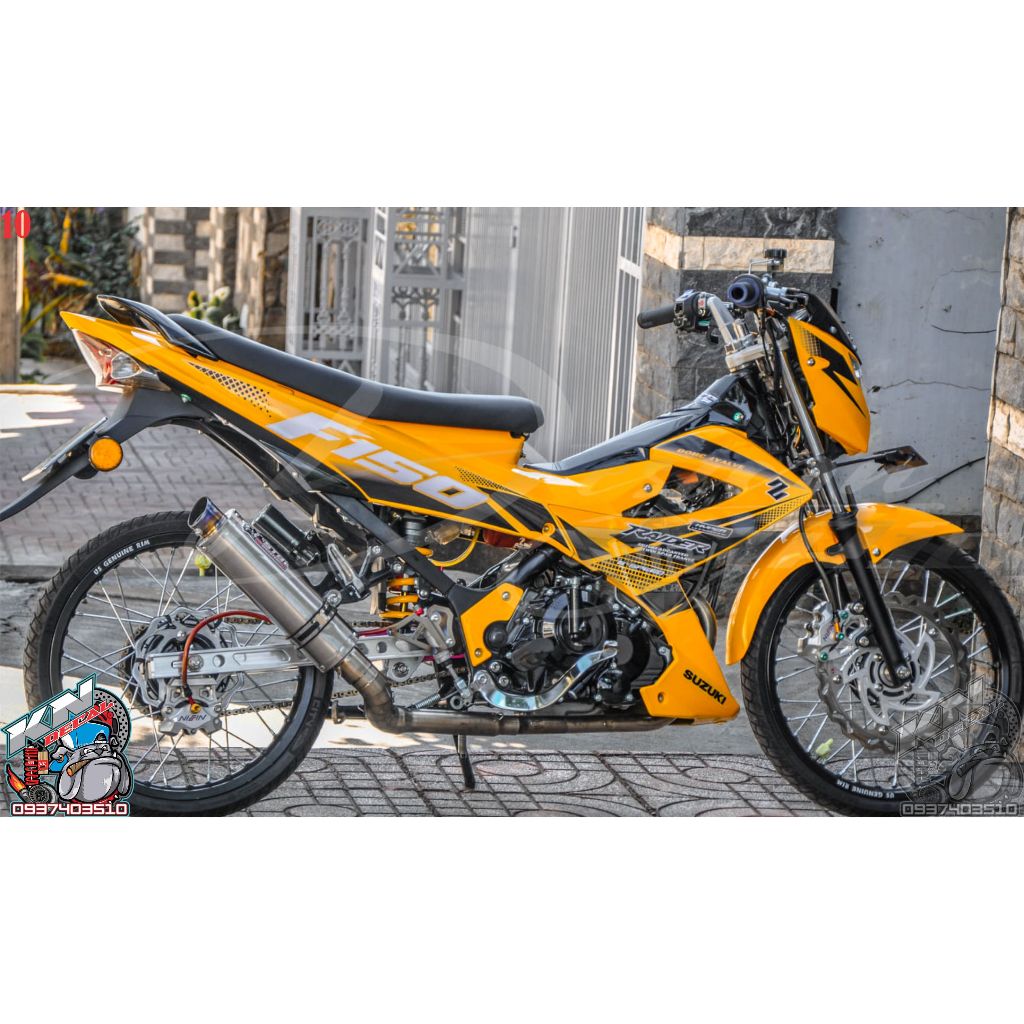 Raider FI REMOVABLE STICKER - black raider lettering stamp coated with ...