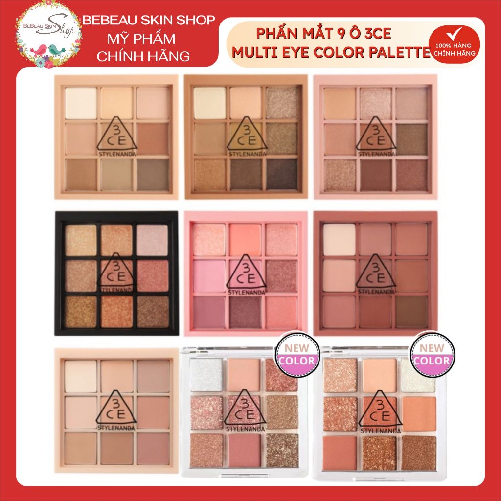 3ce Multi Eye Color Palette Overtake Shot Again Delight Full Beach Muse ...