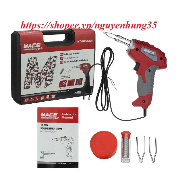 Japanese joint venture 180w soldering iron with free soldering iron tip ...