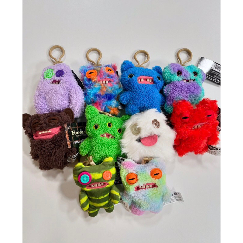 (Read description) Fuggler Keyring • Crazy Bad Tooth Monster Keychain ...