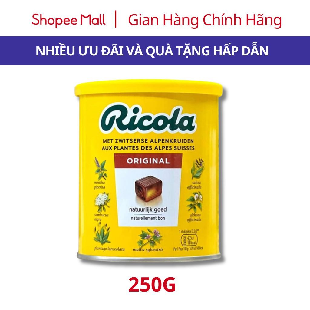 Ricola Original German herbal cough lozenges 250g | Shopee Philippines