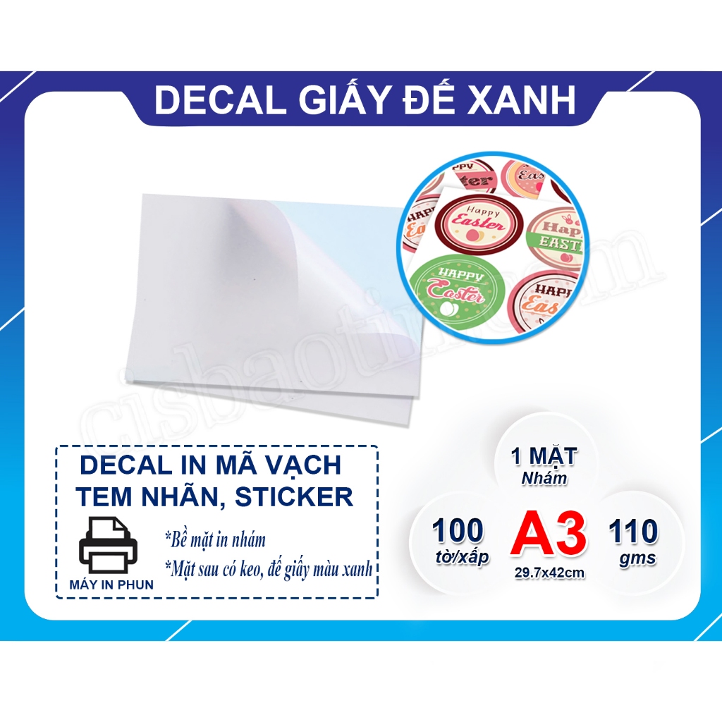 Green BASE DECAL A3 (100 sheets) | Shopee Philippines