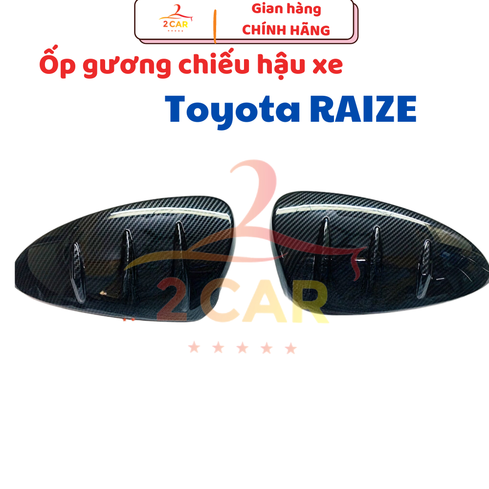 CARBON rearview mirror covers for Toyota Raize with high quality CARBON ...