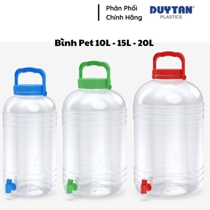 Pet DUY Tan Round Bottle For Drinking Water 10 Liters, 15 Liters, 20 ...