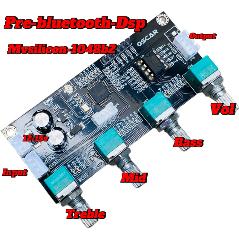 Bluetooth pre circuit - DSP tone adjustment chip MVsilicon1048b2 ...