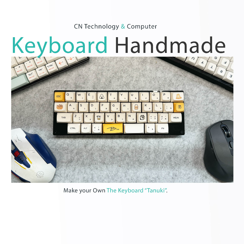 DIY Layout 40 Tanuki Keyboard Controlled via ATmega32U4 Can Remap Each Key | Shopee Philippines