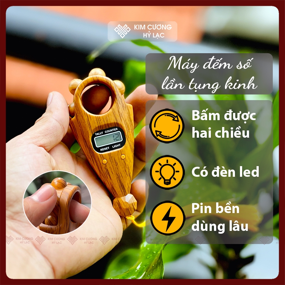 Buddha Recitation Counting Machine - Handheld [Diamond of Joy] Chanting ...
