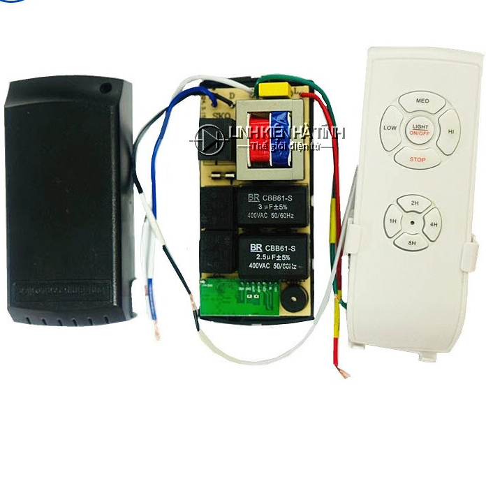 controller with remote Ceig light, wind time, RF ceig fan speed control ...